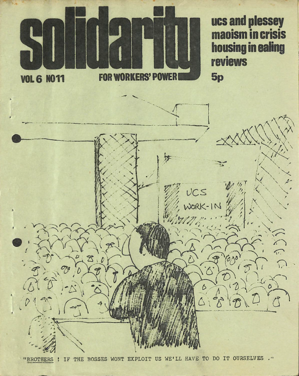 Solidarity for workers' power #6.11 | libcom.org